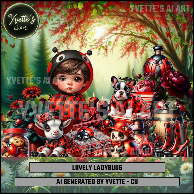 YR Lovely LadyBugs CU – MagicalMoments